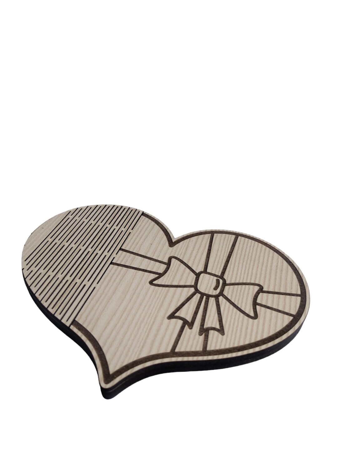Laser Cut Heart Gift Box Design (digital Files) - Etsy