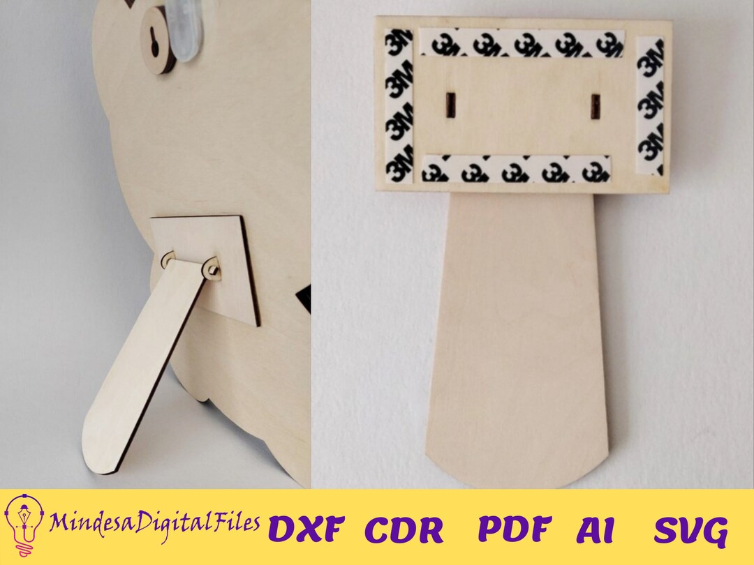 Mountable Stand Design for Laser Cut, Digital Files, Cdr, Dxf, Ai, Svg ...