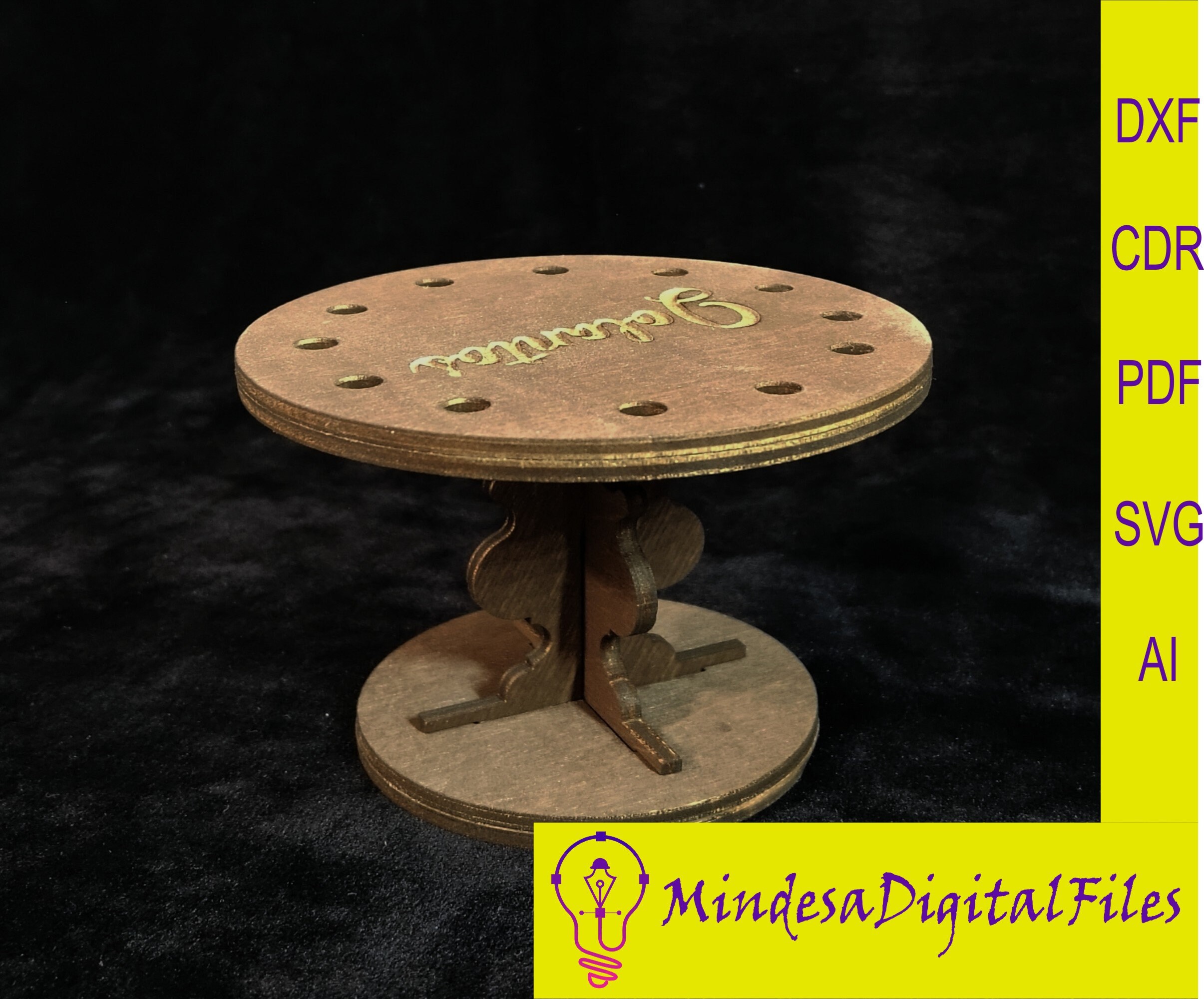 Small Table Organizer Design for Laser Cut (digital Files) - Etsy