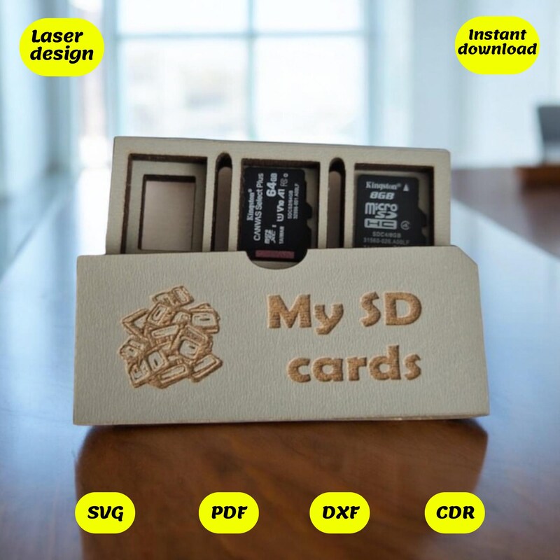 Sd card box - Etsy Polska