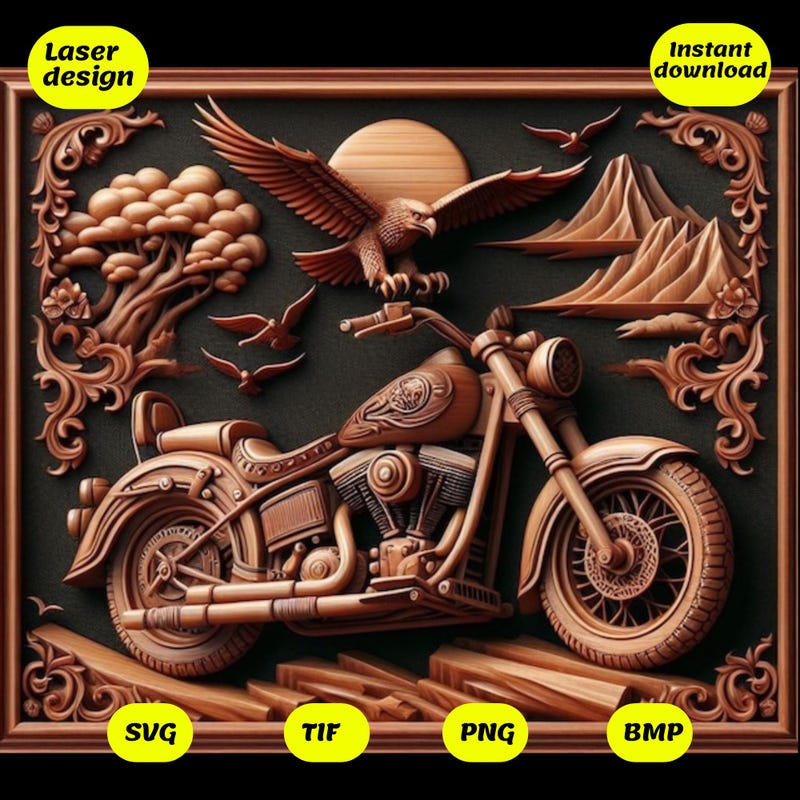 Motorcycle Model - Etsy