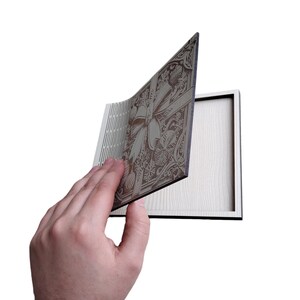 3D Illusion Gift Box Design for Laser Cut, Digital Files, Cdr, Dxf, Ai ...