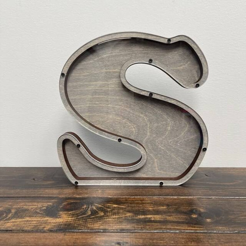 Letter Bank SVG Set | A-Z Alphabet Money Box Laser Cut Files (digital ...