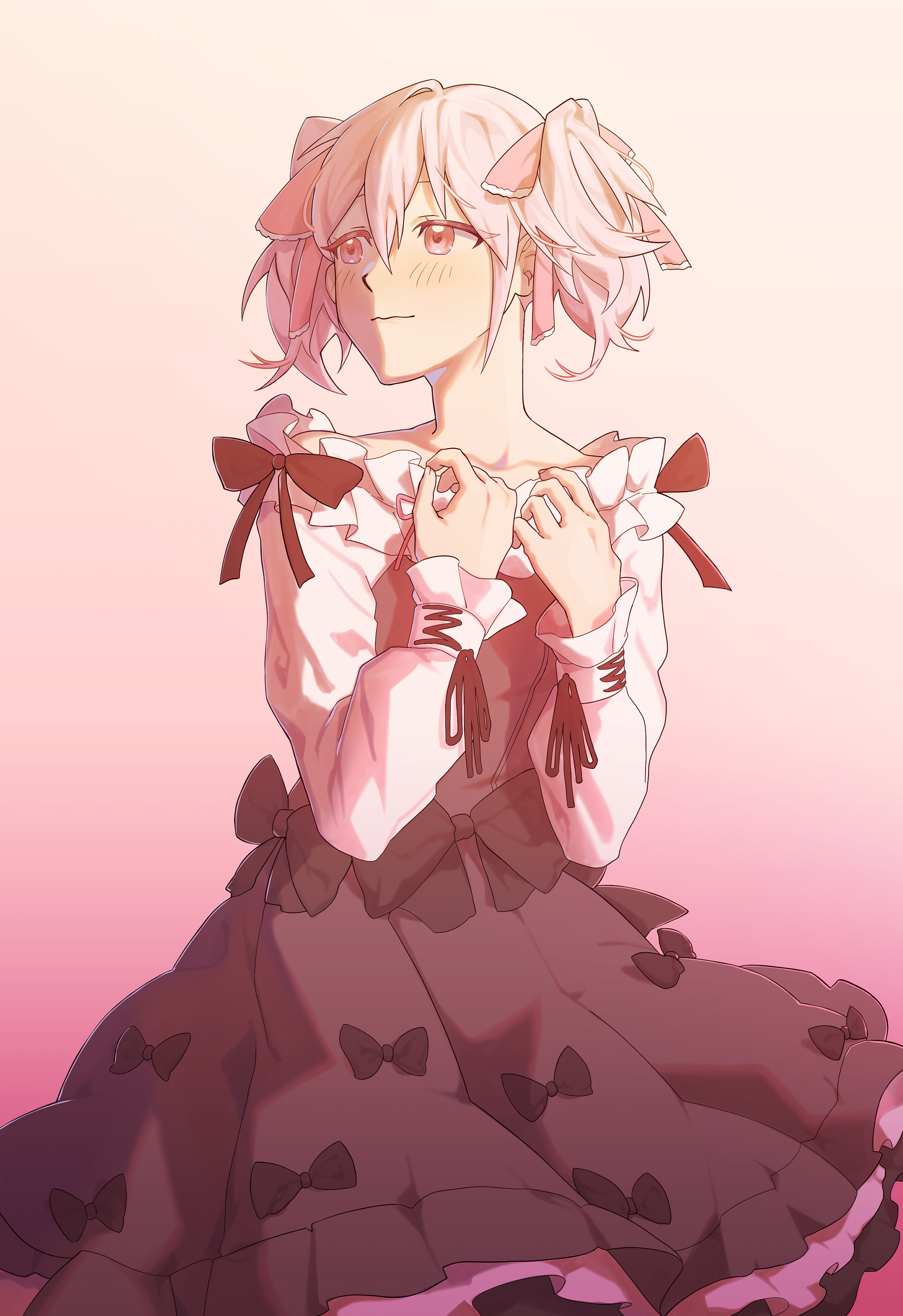 Puella Magi Madoka Magica Madoka Kaname & Homura Akemi Portraits Print ...