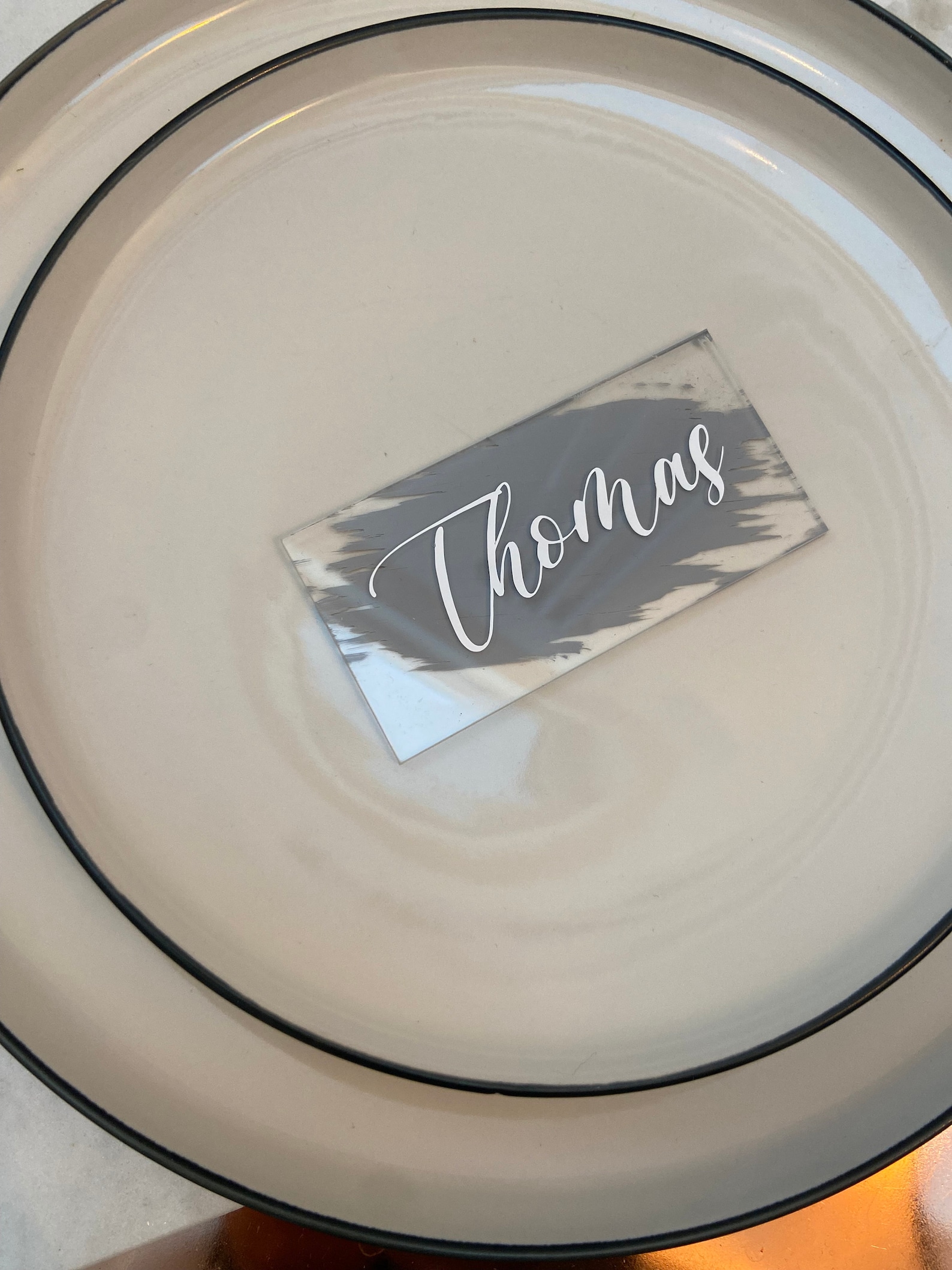 Personalised Wedding Place Names Place Cards Acrylic Place - Etsy UK