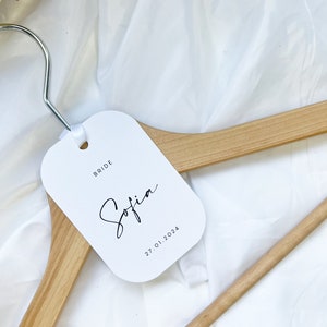 Personalised Hanger Tags | Hanger Place Cards | Hanger Place Names ...
