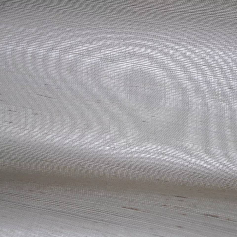 White Sisal Grasscloth Wallpaper: Metallic Silver Woven Wallcovering - Etsy