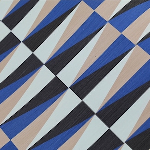 Geometric Pattern Wood Veneer for Covering Furniture/table Top Size ...