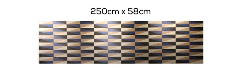 Geometric Pattern Wood Veneer for Covering Furniture/table Top Size ...