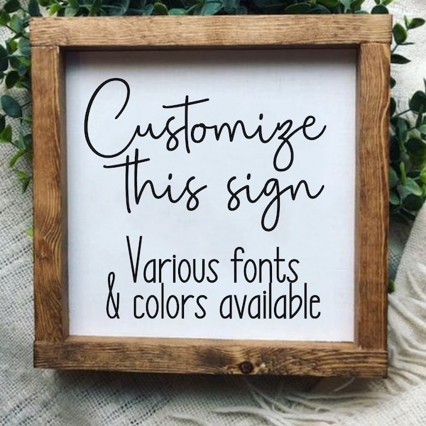 Small Quote Sign - Etsy