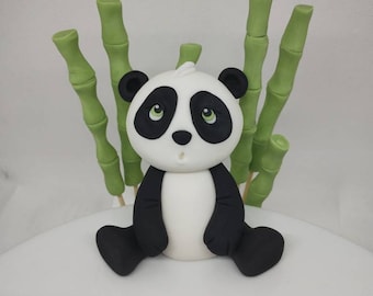Red Panda Party Animal Cake Topper Keepsake - Etsy UK