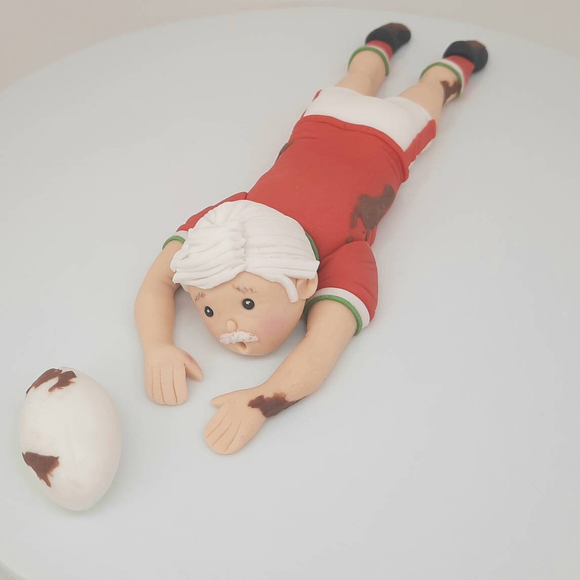 Rugby Player Fondant Cake Topper Man Boy Teen Girl Woman - Etsy UK
