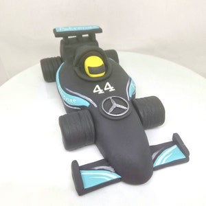 Edible F1 Racing Car Fondant Cake Topper Formula One Cake Decorations ...