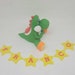 Yoshi Fondant Cake Topper Super Mario Cake Decorations - Etsy UK