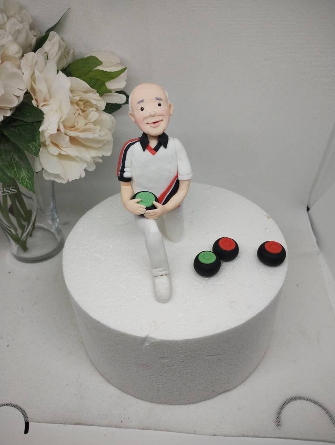 Lawn Bowls Fondant Cake Topper - Etsy