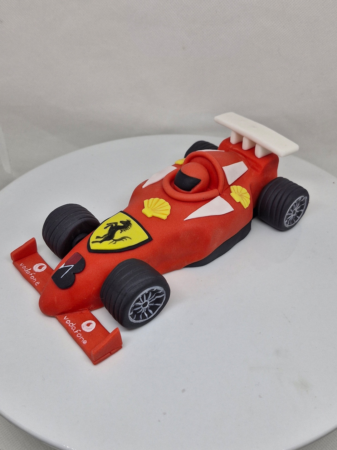 Edible F1 Racing Car Fondant Cake Topper Formula One Cake Decorations ...