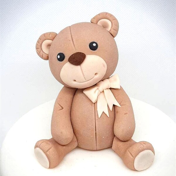 Bear Cake Topper - Etsy UK