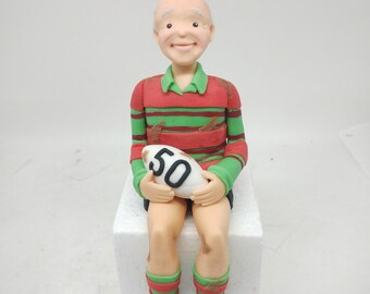 Rugby Player Fondant Cake Topper Man Boy Teen Girl Woman - Etsy UK