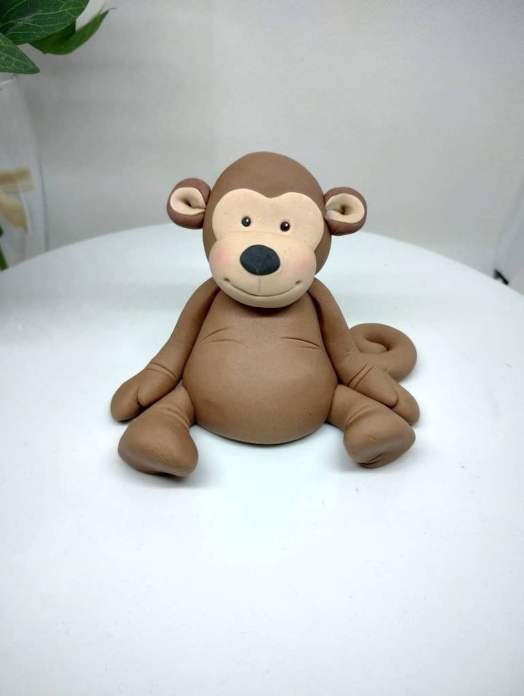 Monkey Fondant Cake Topper - Etsy