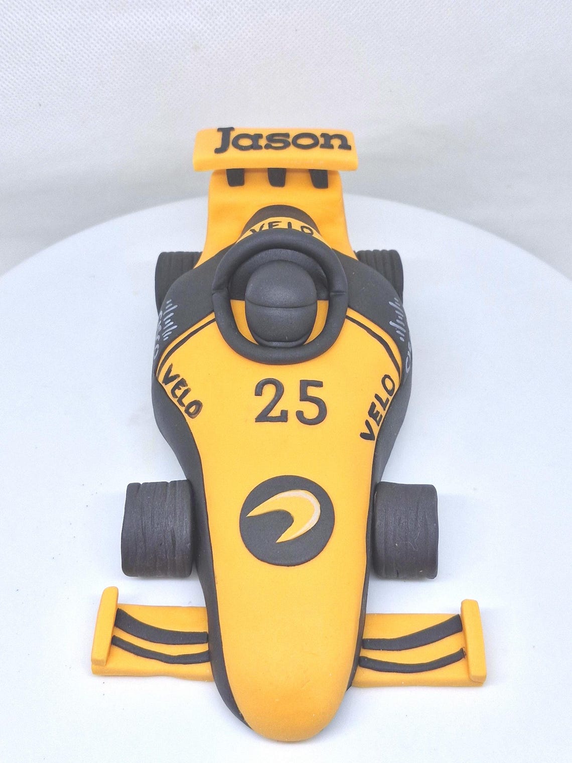 Edible F1 Racing Car Fondant Cake Topper Formula One Cake Decorations ...