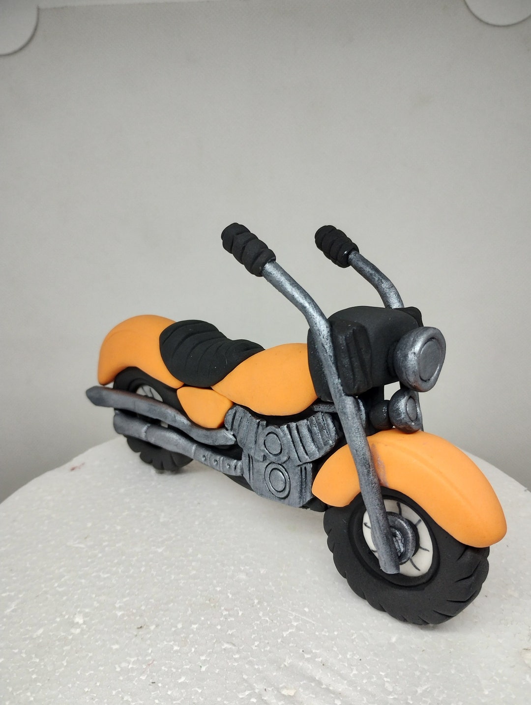 Standing Motorbike Fondant Cake Topper Motorbike Cake Decorations - Etsy UK