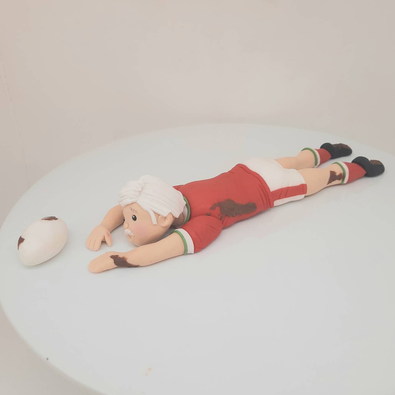 Rugby Player Fondant Cake Topper Man Boy Teen Girl Woman - Etsy UK