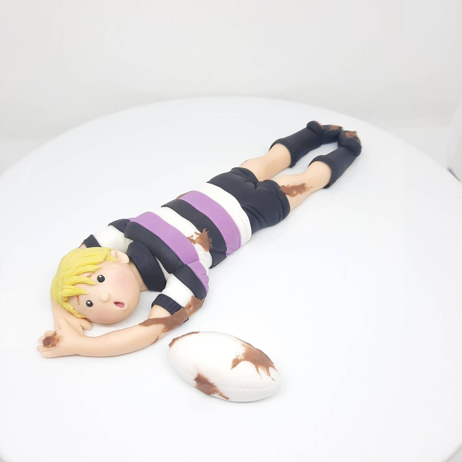 Rugby Player Fondant Cake Topper Man Boy Teen Girl Woman - Etsy UK