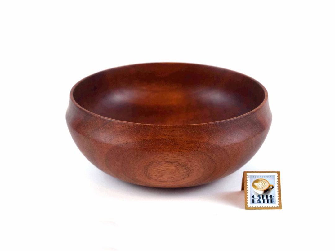 Woodturned Sapele Bowl - Etsy