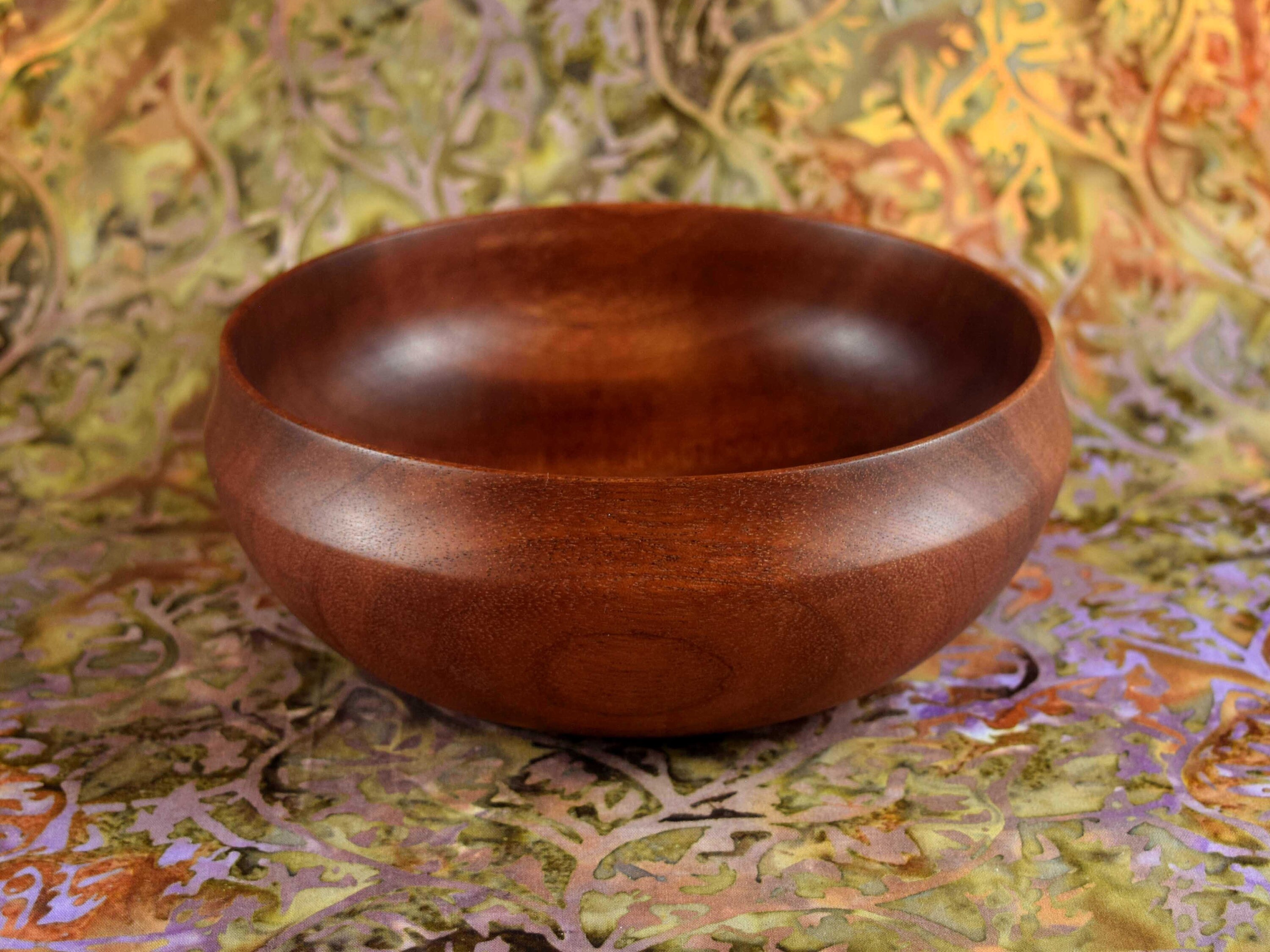 Woodturned Sapele Bowl - Etsy