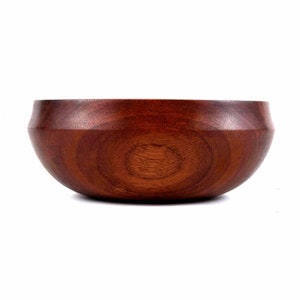 Woodturned Sapele Bowl - Etsy