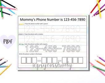 Kids Phone Practice - Etsy