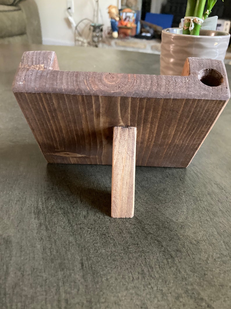 Wooden Picture Frame Cellphone Stand With Pen-pencil Holder - Etsy