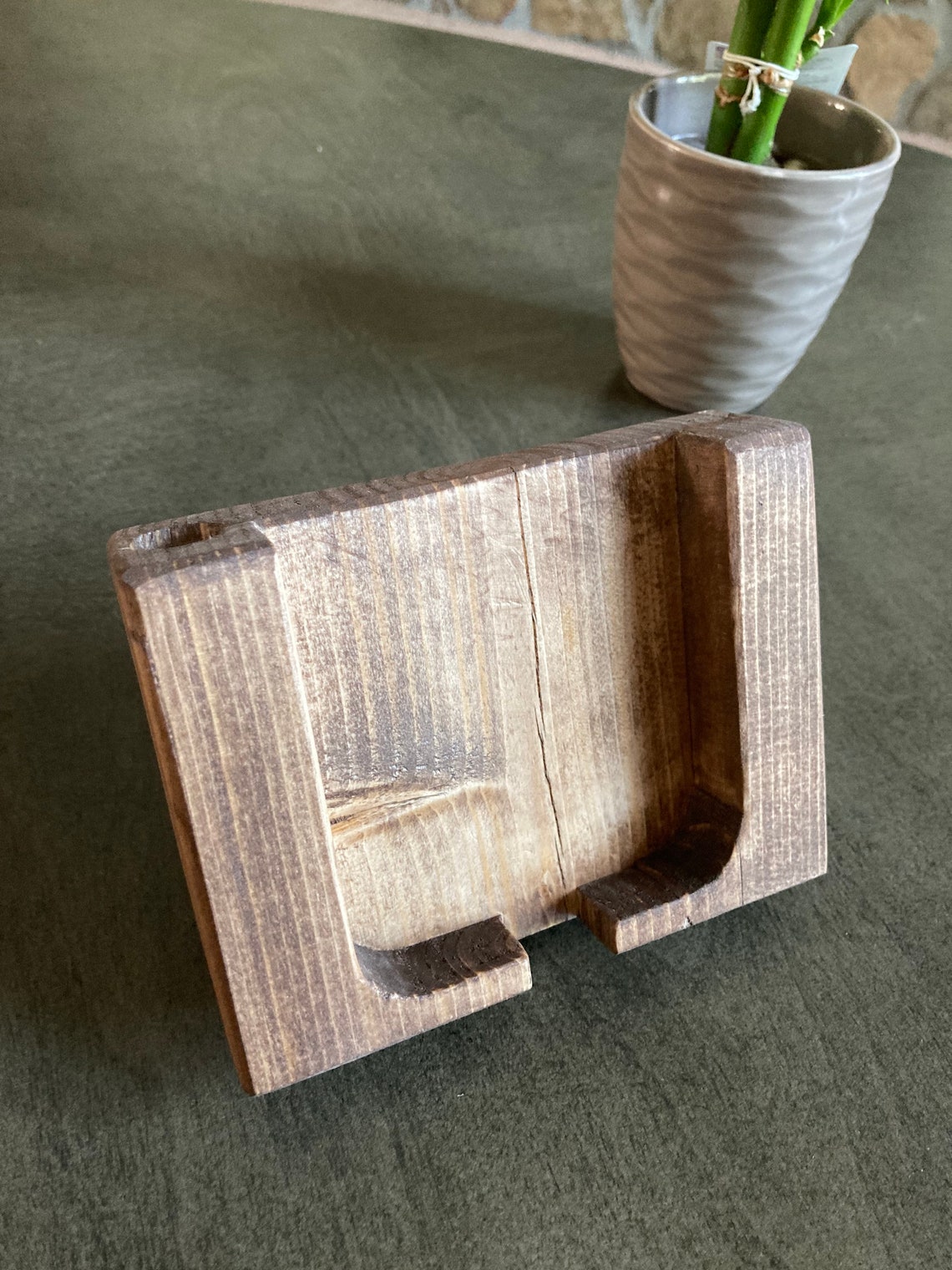 Wooden Picture Frame Cellphone Stand With Pen-pencil Holder - Etsy