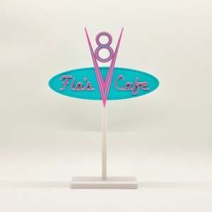 Flo’s V8 Cafe Cars Disneyland/radiator Springs Inspired Pixar Disney ...