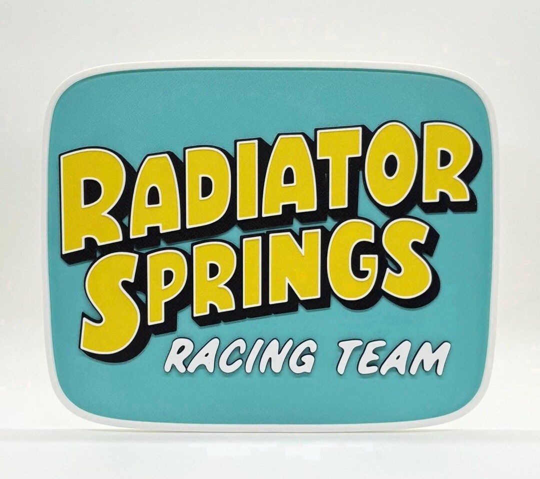 Radiator Springs Racing Team Cars Disneyland/cars Land/disney World ...