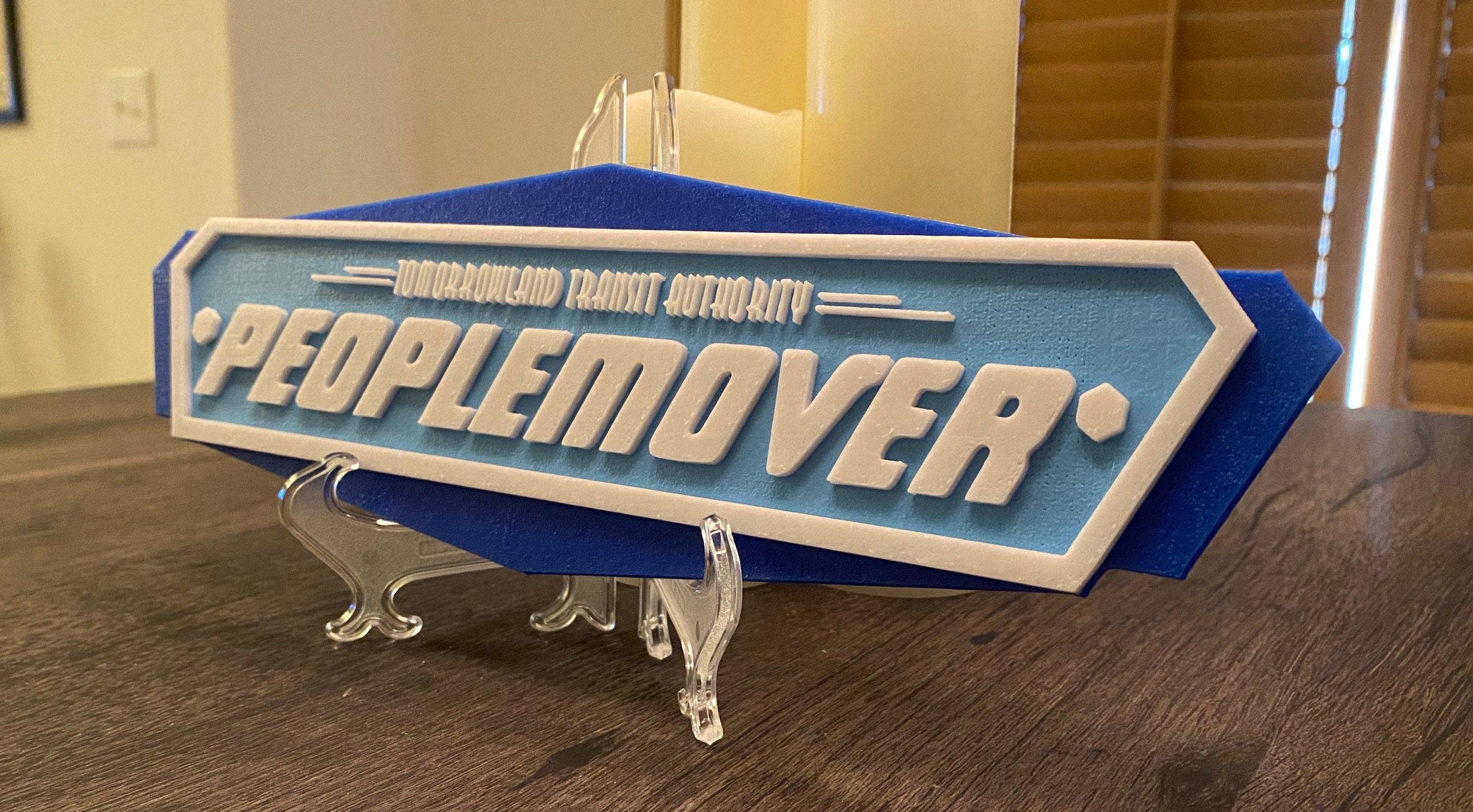 Peoplemover Disneyland/disney World Inspired Disney Sign - Etsy