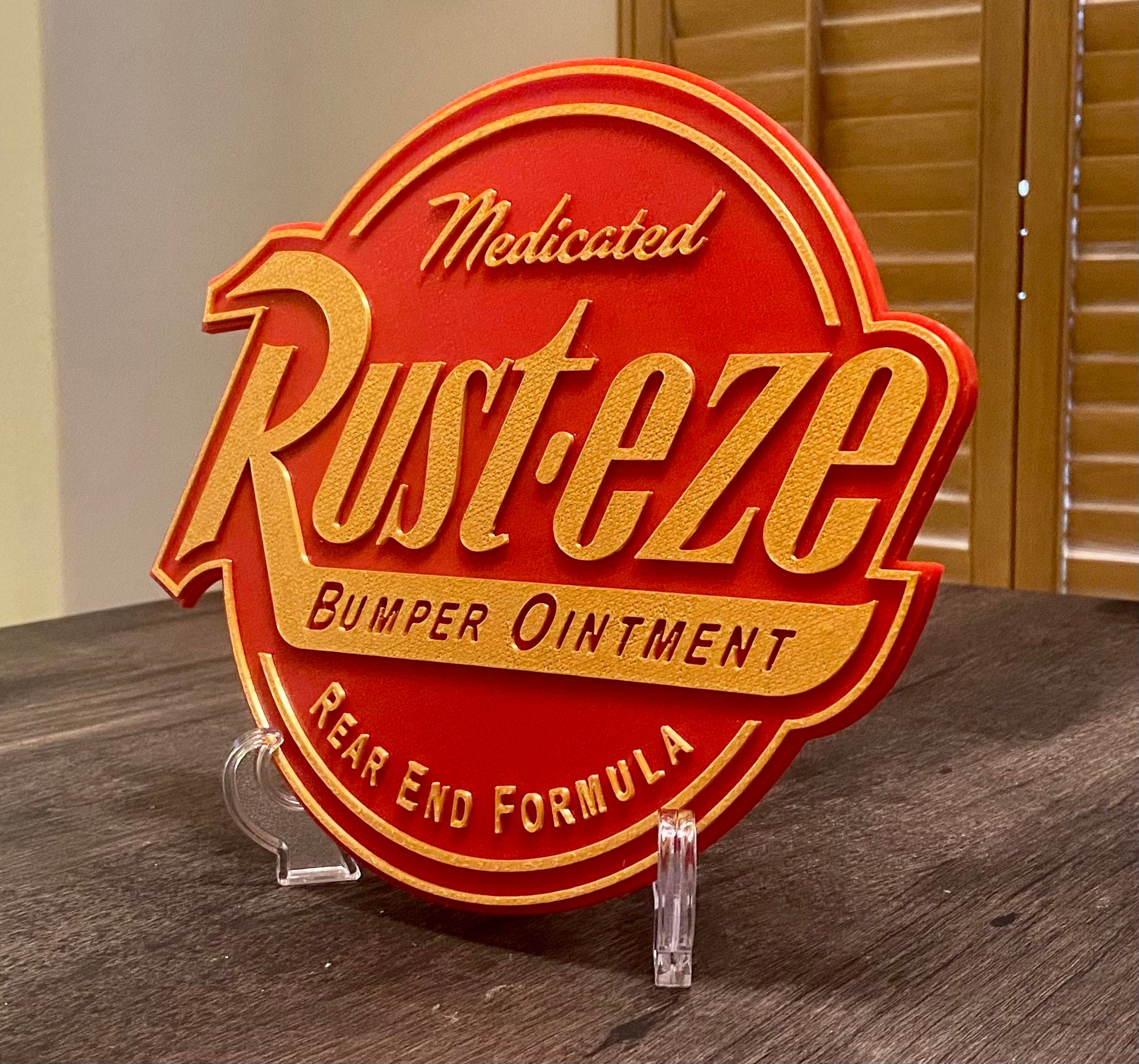 Cars Rust-eze Disneyland/disney World Inspired Disney/pixar - Etsy