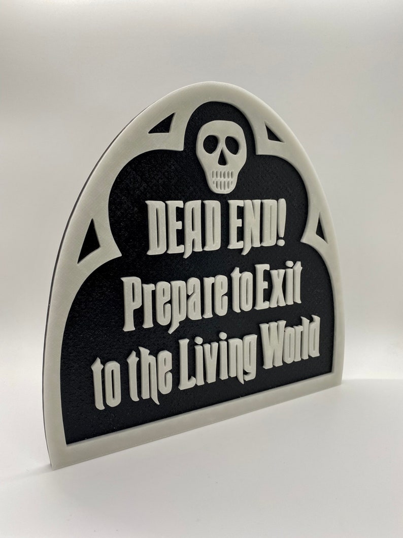 Haunted Mansion Exit Inspired Disney Sign!!! - Glow in the Dark or ...