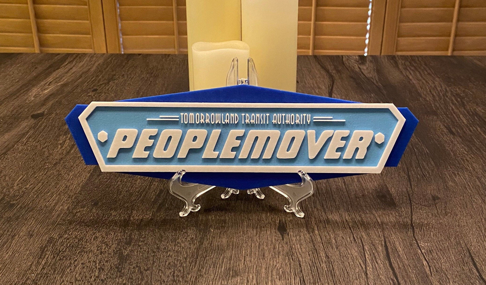Peoplemover Disneyland/disney World Inspired Disney Sign - Etsy