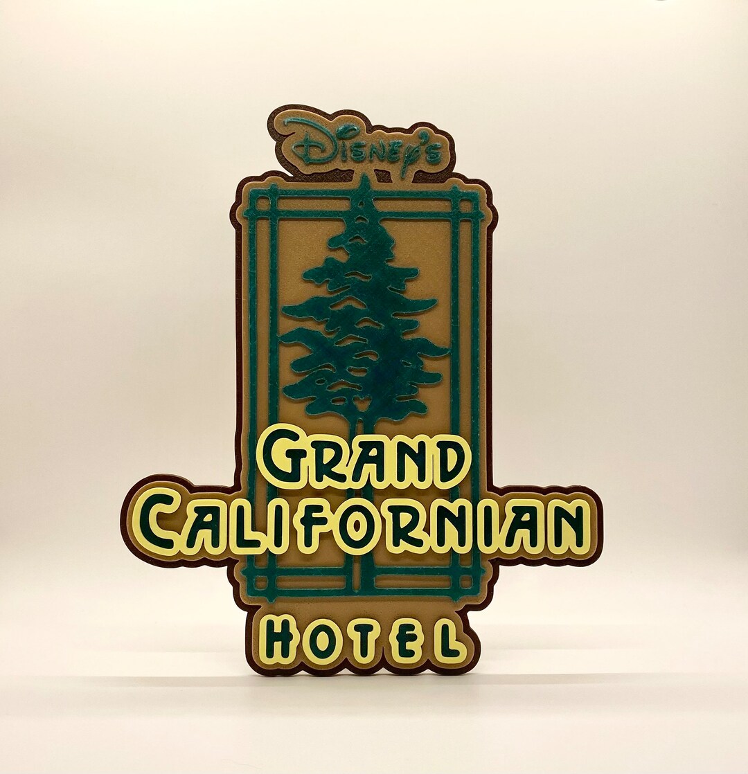 Disneyland Grand Californian Hotel Disney Resort Inspired Sign!!! - Etsy