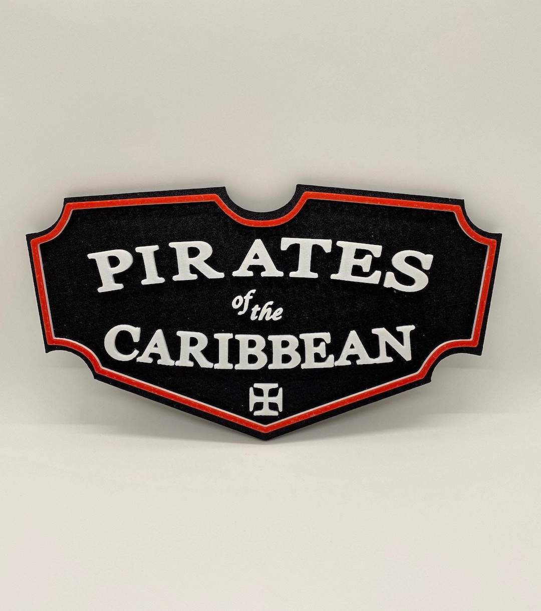 Pirates of the Caribbean Inspired Disneyland/disney World Disney Sign ...