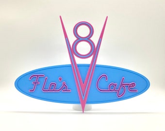 Flo’s Cafe Sign - Etsy
