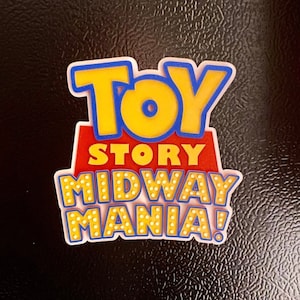 Toy Story Midway Mania Disneyland/disney World Inspired Disney Magnet ...