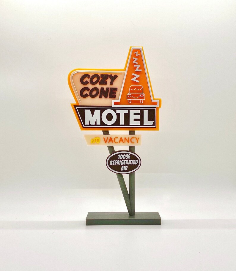Cozy Cone Motel Inspired Cars Disneyland/radiator Springs - Etsy