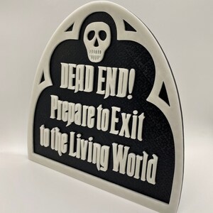Haunted Mansion Exit Inspired Disney Sign!!! - Glow in the Dark or ...