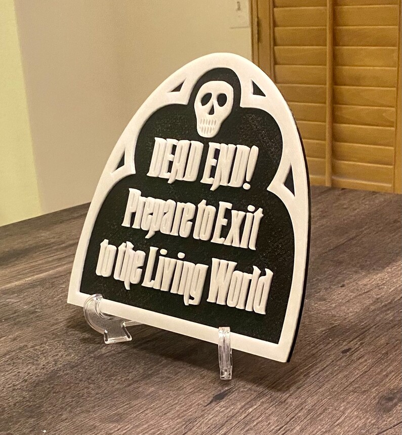 Haunted Mansion Exit Inspired Disney Sign!!! - Glow in the Dark or ...