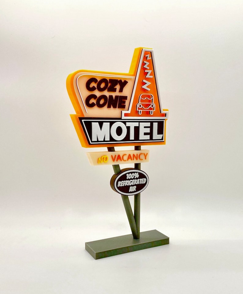 Cozy Cone Motel Inspired Cars Disneyland/radiator Springs - Etsy