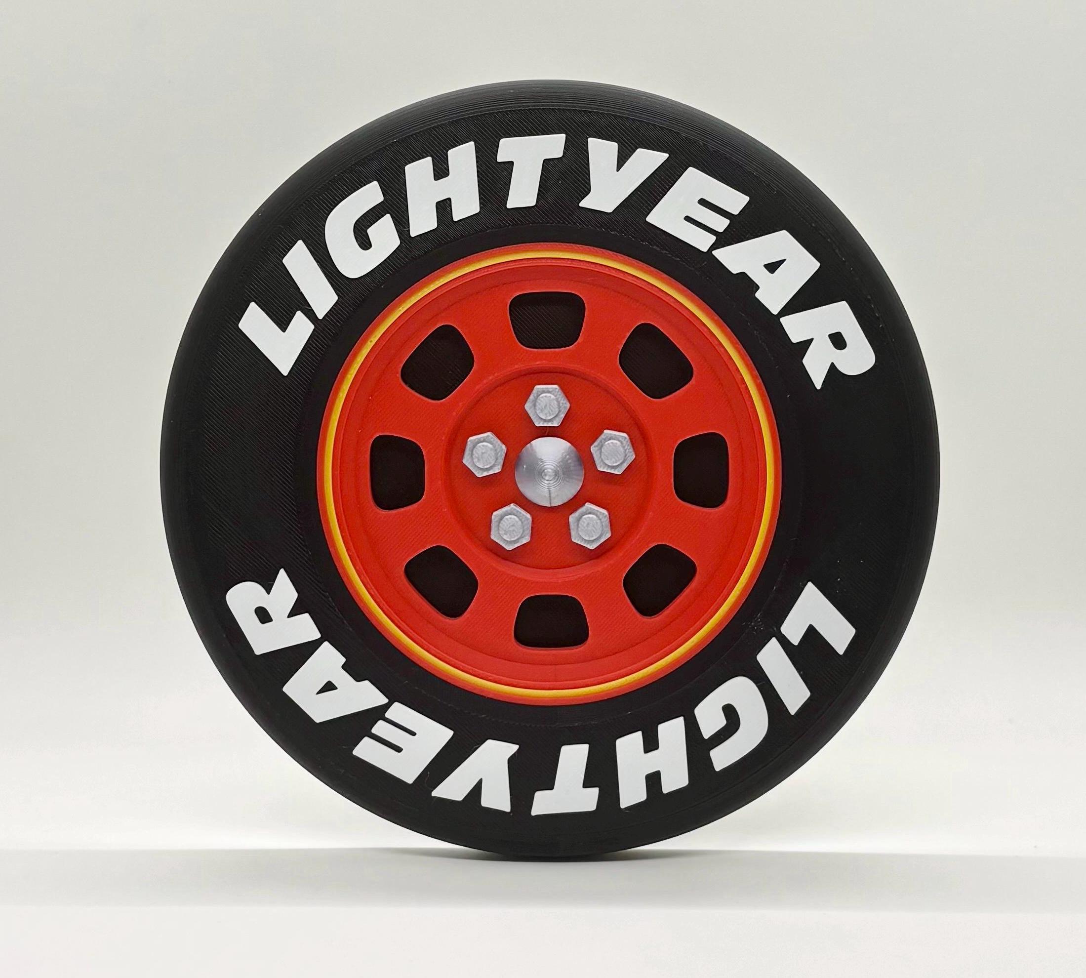Cars Lightning Mcqueen Half Tire Lightyear Disneyland/disney World ...