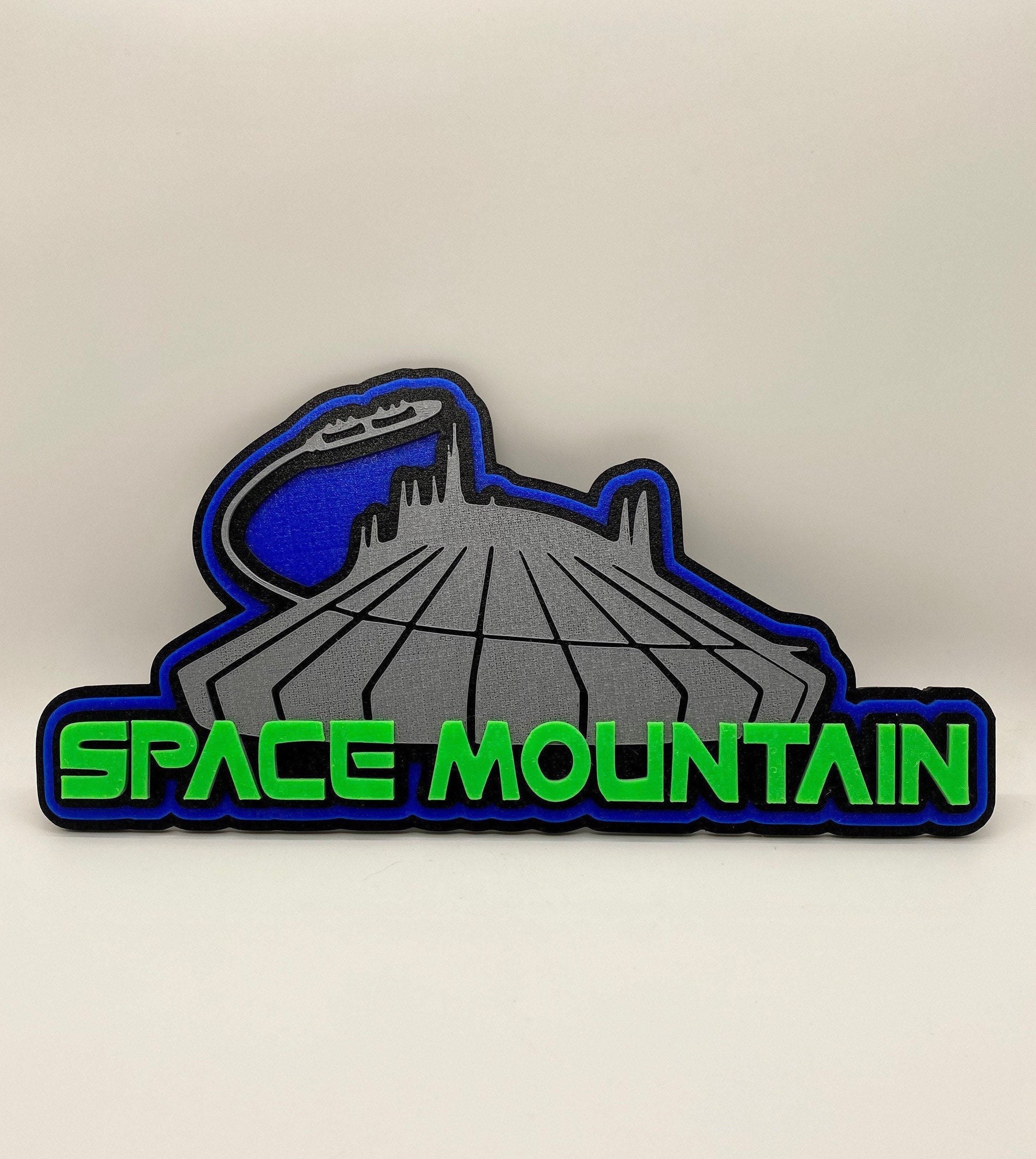 Space Mountain Disney World Logo