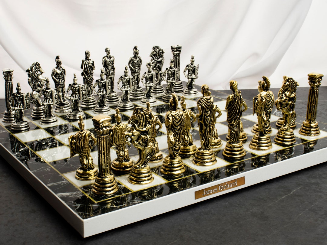 Ancient Persia Chess Set With Personalized Table - Etsy